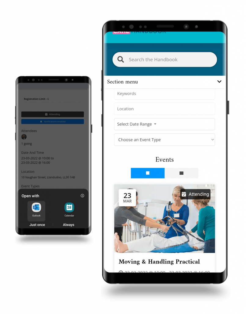 The Care Handbook - Care Worker's Handbook app for Social Care